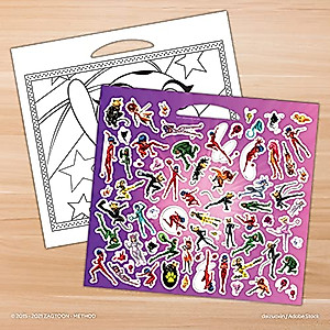 Miraculous Ladybug 35 Page Coloring Activity Book, Oversized with Handle Bendon 53463