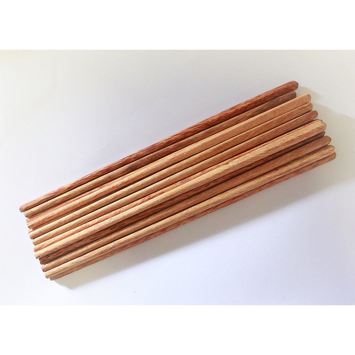 Chopstick Classic Japanese Handmade Coconut And Palm Wood 2 4 6 8 10 Pairs 9.50" (coconut wood, 10 Pairs)