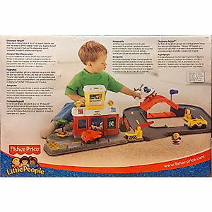 Fisher-Price Little People Airport Playset - Red