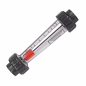 Water Meter, Liquid Meter High Accuracy ABS Plastic Tube Design 0.6‑6mh Water Flowmeter