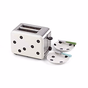 Kate Spade 875312 Deco Dot 2-Slice Toaster, 3.4 LB, Multi