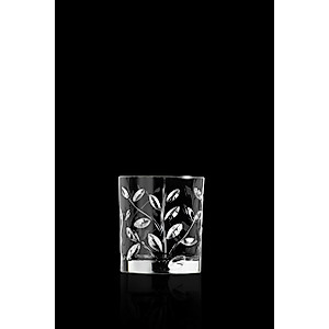 Barski Tumbler Glass - Double Old Fashioned - Set of 6 - Glasses - Designed DOF Crystal Glass Tumblers - For Whiskey - Bourbon - Water - Beverage - Drinking Glasses - 11 oz. - Made in Europe