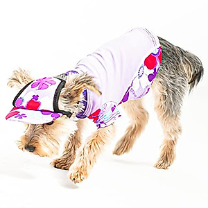 PlayaPup Dog Sun Visor, Orchid, Medium