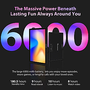 ANTEMPER Tablet 10.1 Inch Android 10 Tablets with 4G RAM, 64GB Storage, Octa-Core Processor, 4G Phone, 13MP Camera, Bluetooth, WiFi, GPS, Dual Sim Card Slot, HD Touchscreen, (Black)