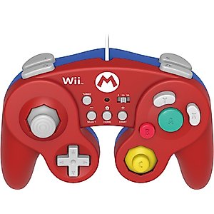 HORI Battle Pad for Wii U (Mario Version) with Turbo - Nintendo Wii U