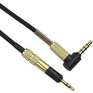 Alitutumao OFC Replacement Audio Cable Extension Cord with Inline Mic Volume Control Compatible with Sennheiser HD598 HD558 HD518 HD598 HD599 HD569 HD579 ATH-M50x Headphones Accessories Cable