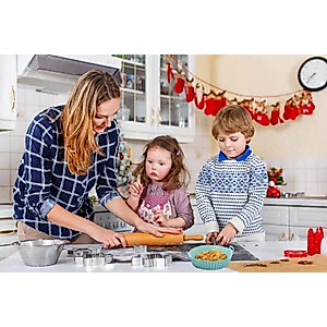 Air Fryer Silicone Liners, Reusable Silicone Air Fryer Liners, 7.5 Inch Silicone Inserts for 3QT-5QT Air-Fryer, Silicone Pot Basket Air Fryer Oven Accessories, 2-Pack (Gray+Pink)