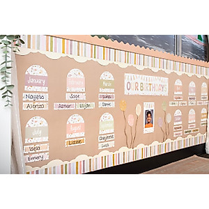 Teacher Created Resources Creme Brulee Fancy Scallops Border Trim