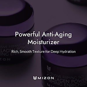 MIZON Collagen Line. Collagen Power Firming Enriched Cream, Korean skincare, wrinkle care, firm skin, anti aging (1.69 FL oz)