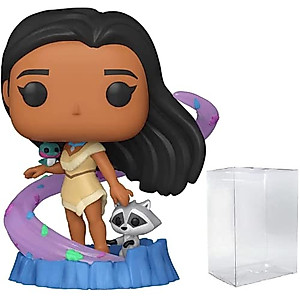 Funko Disney: Ultimate Princess - Pocahontas Pop! Vinyl Figure (Bundled with Compatible Pop Box Protector Case)