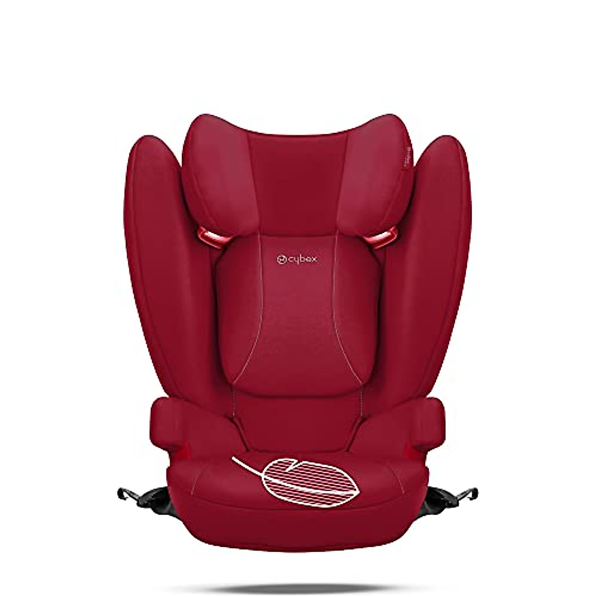 CYBEX Solution B-Fix High Back Booster Seat, Lightweight Booster Seat, Secure LATCH Installation, Linear Side Impact Protection, 12-Position Adjustable Headrest, for Kids 40-120 Lbs.