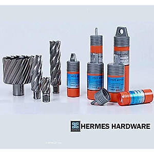 Hermes Hardware 7/8-Inch Diameter x 2-Inch Depth of Cut Cyclone High Speed Steel Annular Cutter