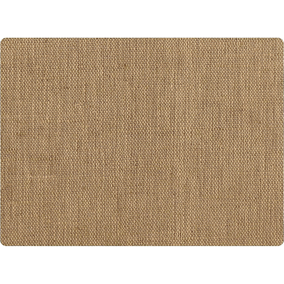 Bungalow Flooring Barbury Weave 9to5 Desk Chair Mat, 3' x 4', Made in USA, Stain-Resistant, Anti-Slip Rubber Backing, Khaki