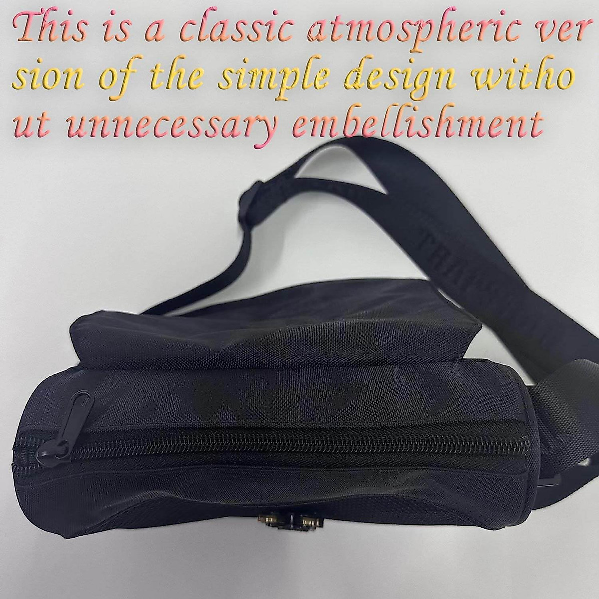 JMEYIWQ Oxford cloth Crossbody Sling Sling Backpack Bag Shoulder Bag for Men & Women Fashion Backpack for Office,job, Sch ool, Travel &Small cruise Outdoor D uffel Bag(Black)