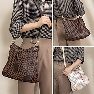 anck Crossbody Bags for Women Luxurious Leather Shoulder Purse- Zipper Pocket Small Crossbody Bags for Women Purses Fashion Lightweight Handbags Shoulder Bag (White)