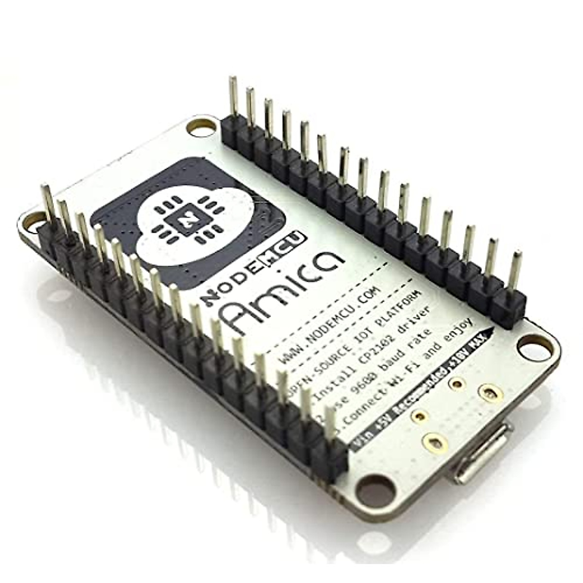HiLetgo 1PC ESP8266 NodeMCU CP2102 ESP-12E Development Board Open Source Serial Module Works Great for Arduino IDE/Micropython (Small)