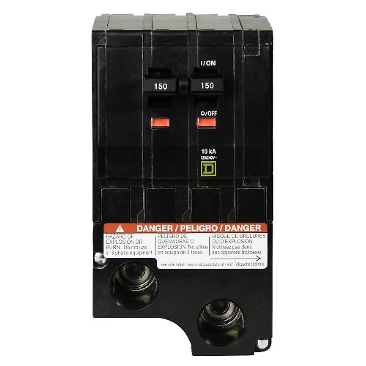 Square D - QO2150 150-Amp Two-Pole Circuit Breaker