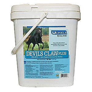 Uckele Devils Claw Plus Horse Supplement - Equine Vitamin & Mineral Supplement - 20 lbs Pellets