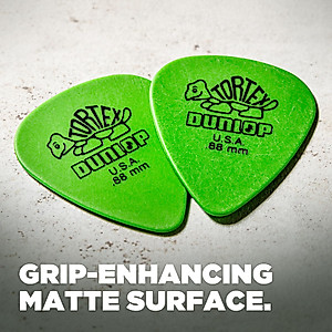 Dunlop Tortex Standard .73mm Yellow Guitar Picks, 36 Pack