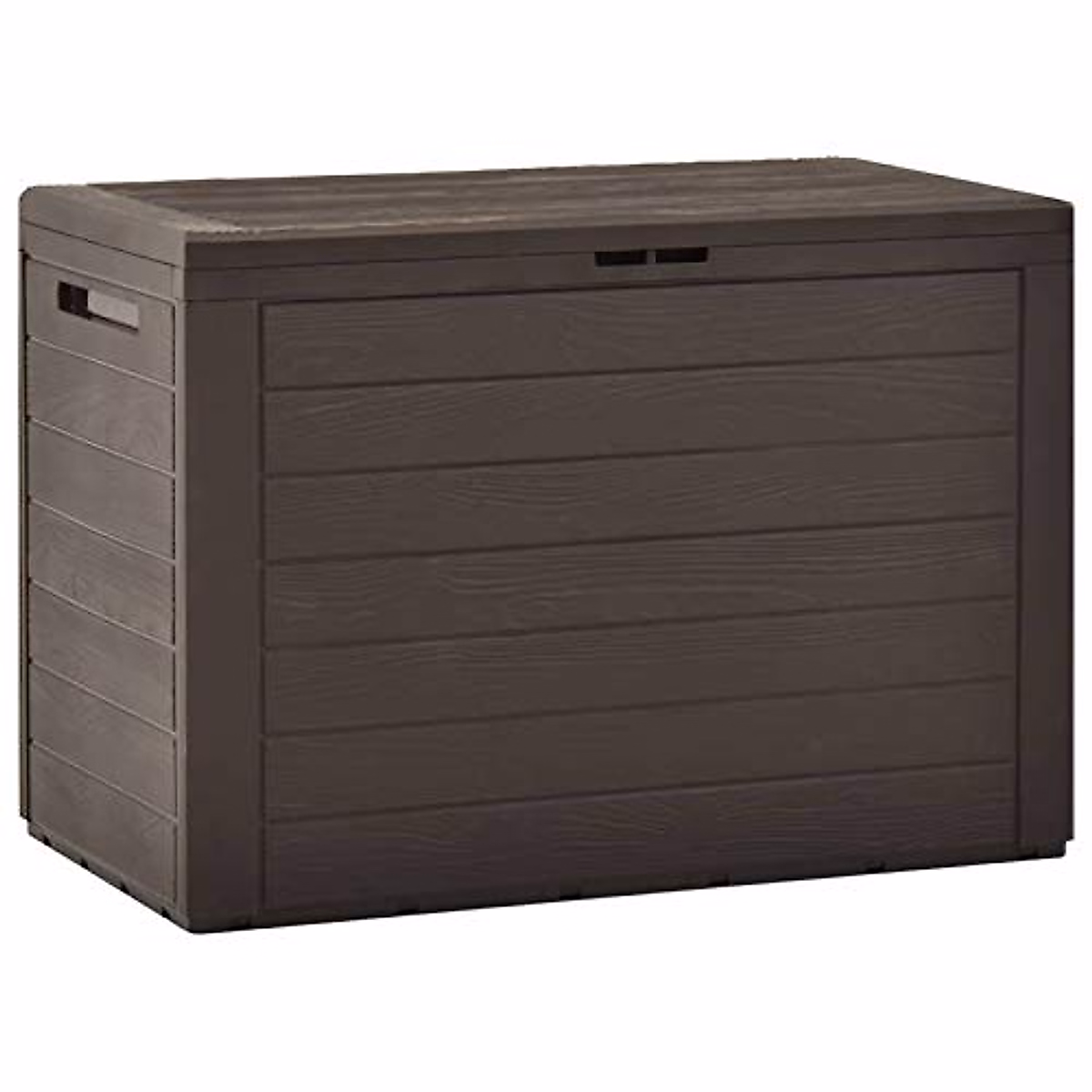 Tidyard Garden Storage Box Storage Cabinet 50.2 Gal Deck Box Garden Organizer Toolbox for Patio, Lawn, Poolside, Backyard Outdoor Furniture 38.7 x 17.3 x 21.7 Inches (W x D x H)
