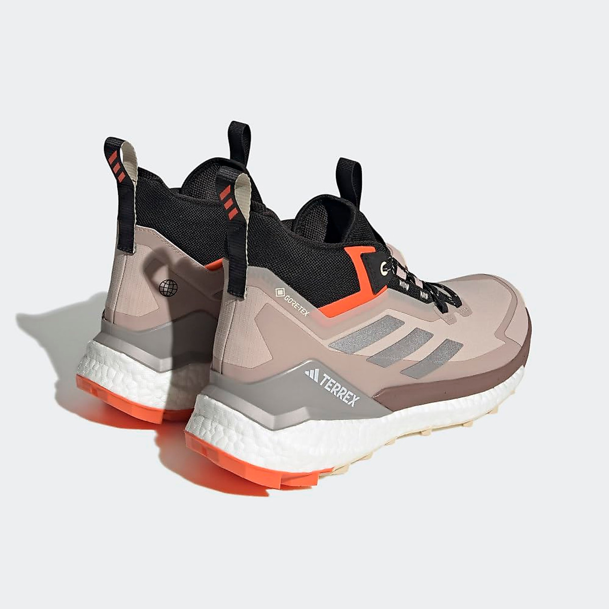 adidas Terrex Free Hiker Gore-TEX 2.0 Hiking Shoes Men's, Brown, Size 10.5