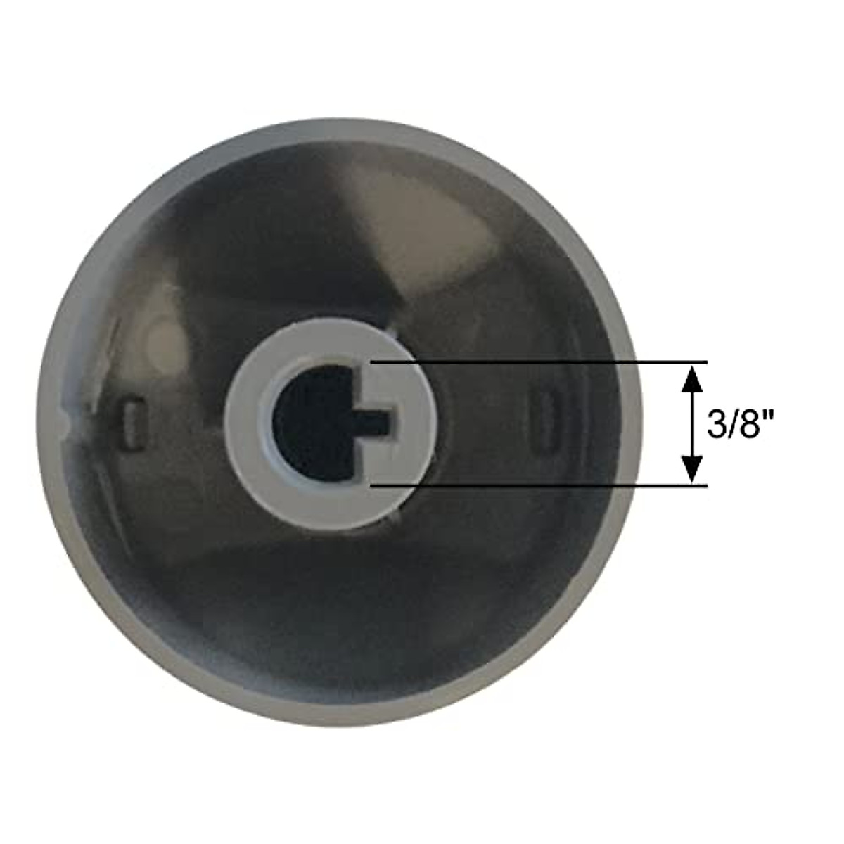 3 Pack Weber 81168 Knobs for Genesis 300 Series Grills (2007-2010)