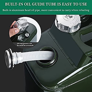 2.6 Gallon Metal Tank, Jerry Can - (10L Green)