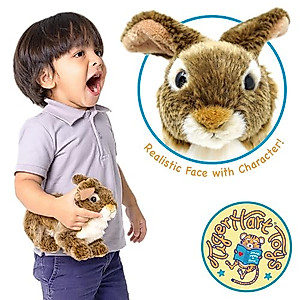 TigerHart Brigid The Brown Rabbit - 10 Inch Stuffed Animal Plush Bunny
