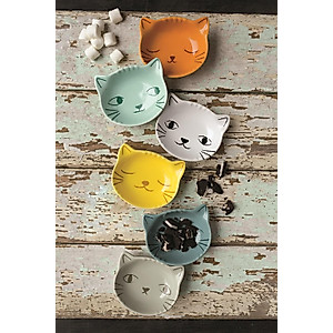 Set of 6 Purrfect Cat Pinch Bowls L46003