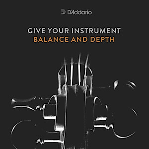 D'Addario Kaplan Amo Violin Strings - Full Set - KA310 4/4M - Violin Strings - 4/4 Scale, Medium Tension