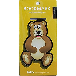 Monkey Bookmarks (Clip-over-the-page) Set of 2 - Assorted colors