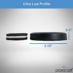 Proxicast Ultra Low Profile MIMO 4G / 5G Omni-Directional Magnetic/Adhesive Mount Antenna for Verizon, AT&T, T-Mobile Modems & Routers with SMA or TS9 External Antenna Jacks (ANT-122-M19)