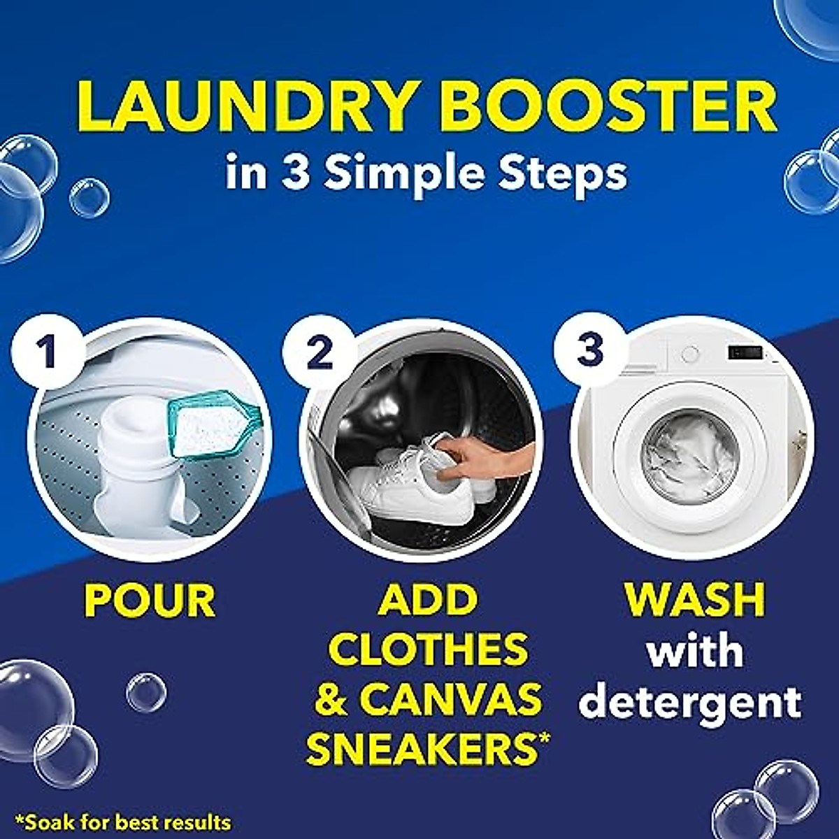 OxiClean White Revive Laundry Whitener and Stain Remover Powder, 5 lb