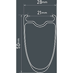 SHIMANO Dura-Ace Wh-R9270 C50 Carbon Road Wheelset - Tubeless One Color, One Size
