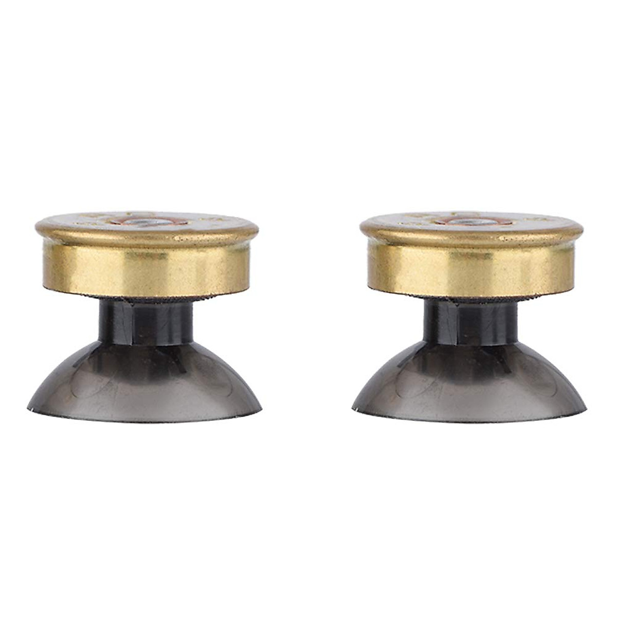 Vikye Aluminum Alloy Buttons for PS4, Gold Metal Buttons & Thumbstick Mod Kit for PS4 Controller