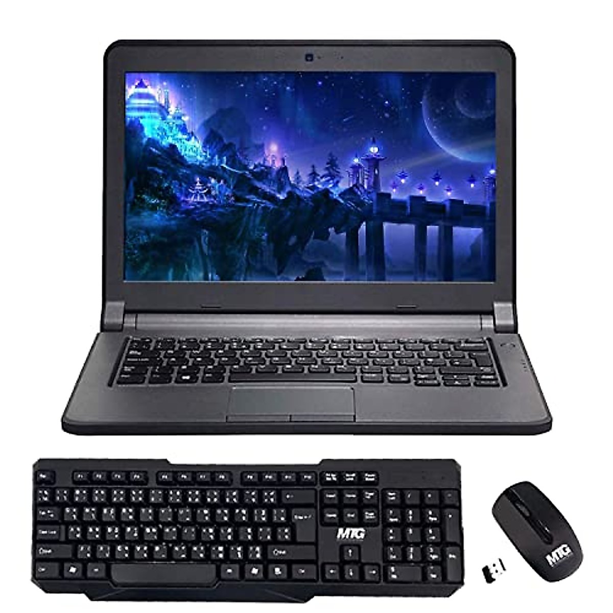 13.3 Inch Laptop HD Screen, Intel Core i5 4th Gen Processor, 8GB DDR3 RAM, 120GB SSD, Inbuilt Webcam, HDMI, Wi-Fi, Bluetooth, Windows 10 Pro (Renewed)
