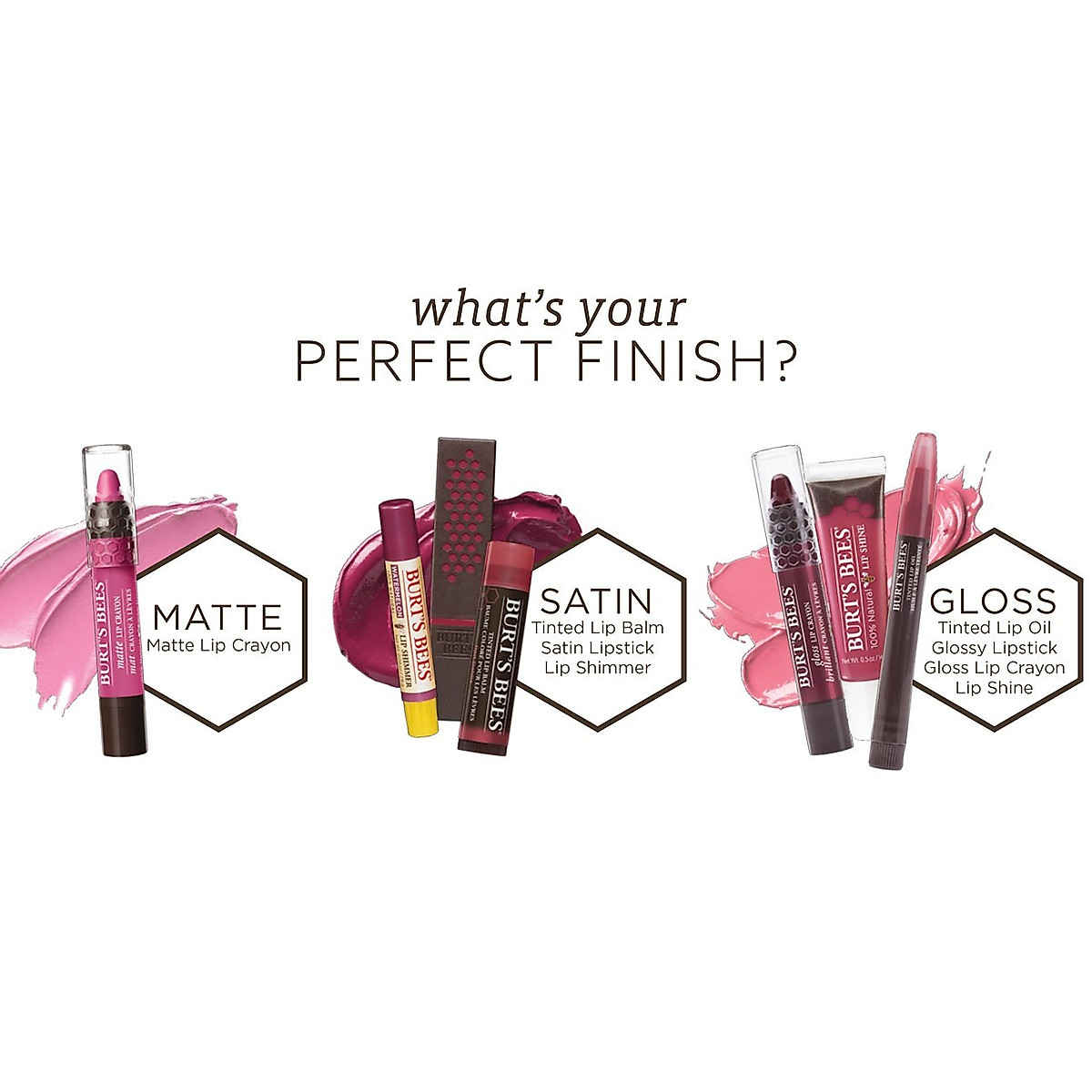 Burt's Bees 100 % Natural Moisturizing Tinted Lip Oil, Misted Plum, 1 Pen