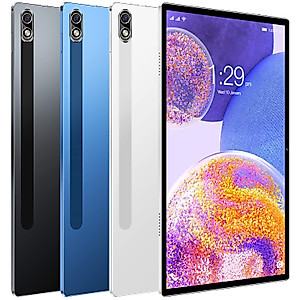 10.1 inch MA11 Tablet, 4+32G Full Screen Tablets with Dual SIM Card Slots, Android 8, 1280x800 HD, WiFi, Bluetooth, GPS, 2MP/5MP Camera (Black)