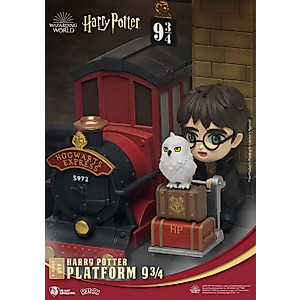 Beast Kingdom Harry Potter: Platform 9 ¾ DS-099 D-Stage 6 Inch Statue,Multicolor