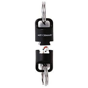 KeySmart MagConnect Pro Quick Release Keychain – Detachable Keychain for Bag, Purse & Belt – Quick Detach Keychain for Easy Access to Keys – Pull to Release Keychain with Super Strong Magnet