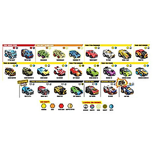 Boom City Racers - 2 Pack - Exclusive Car Fire it up! X and A Surprise Mystery Car