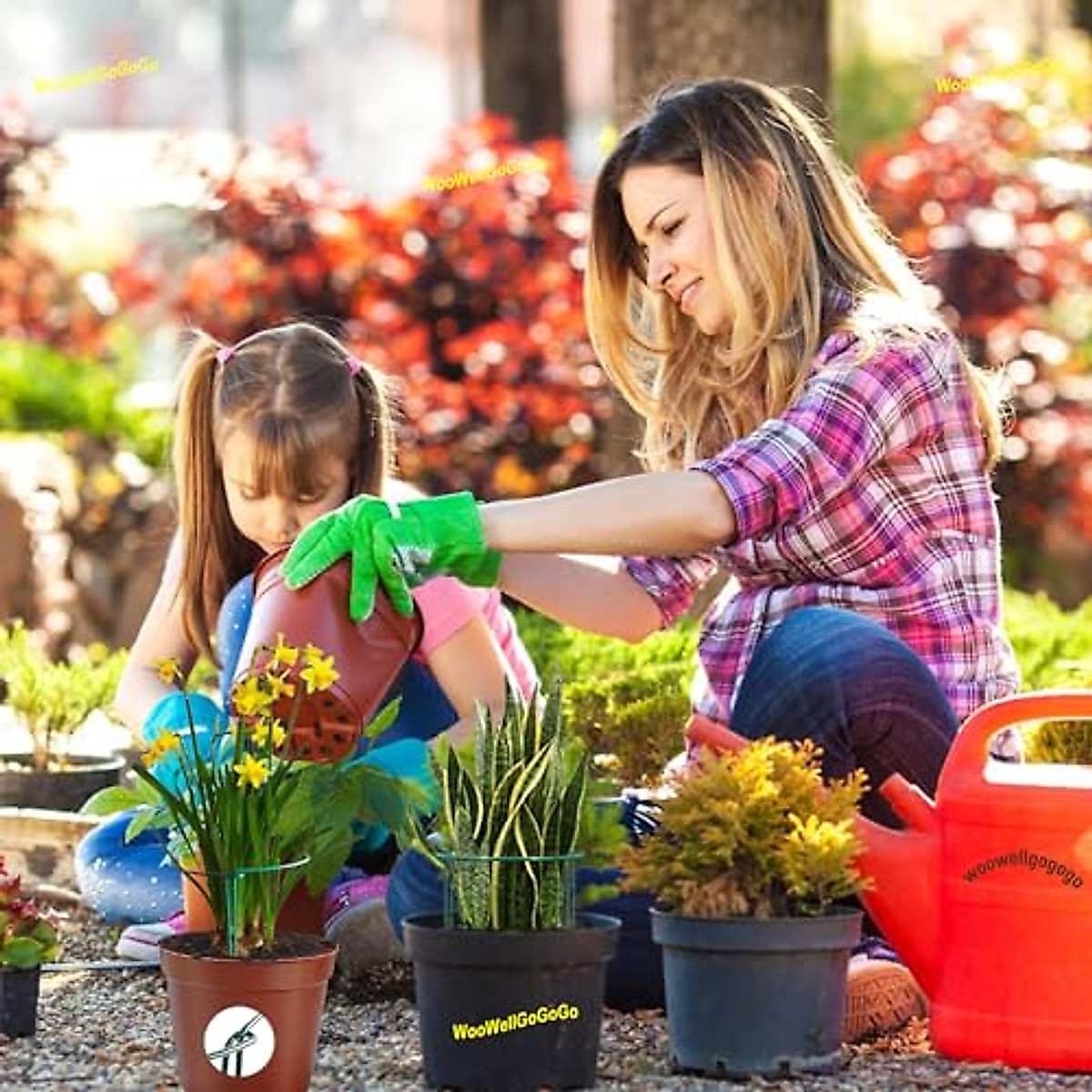 4 Pack Plant Support Stake Kit - Strong, Rust-Proof, and Durable Plant Cage, Hydrangea Support Cage, Peony Support, Peony Cage, Plant Support Cage, and Plant Stake for Indoor and Outdoor Plants