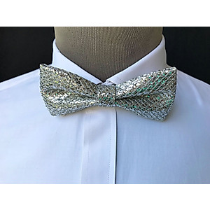 Cloud Rack Bow Tie Shiny Silver