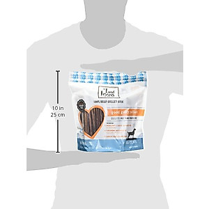 I and love and you Good Golly Beef Gullet Sticks - Grain Free Dog Chews, 100% Beef Gullet, 48 Pack of 6-Inch Sticks
