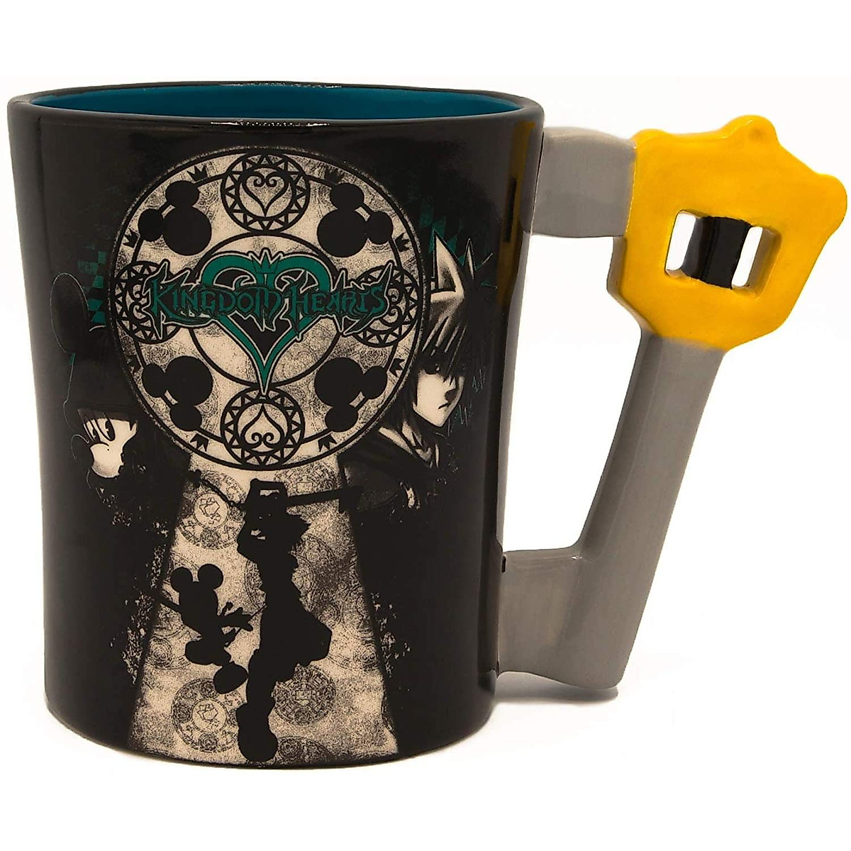 Silver Buffalo Disney Kingdom Hearts Mickey and Sora 3D Sculpted Ceramic Mug, 20-Ounces