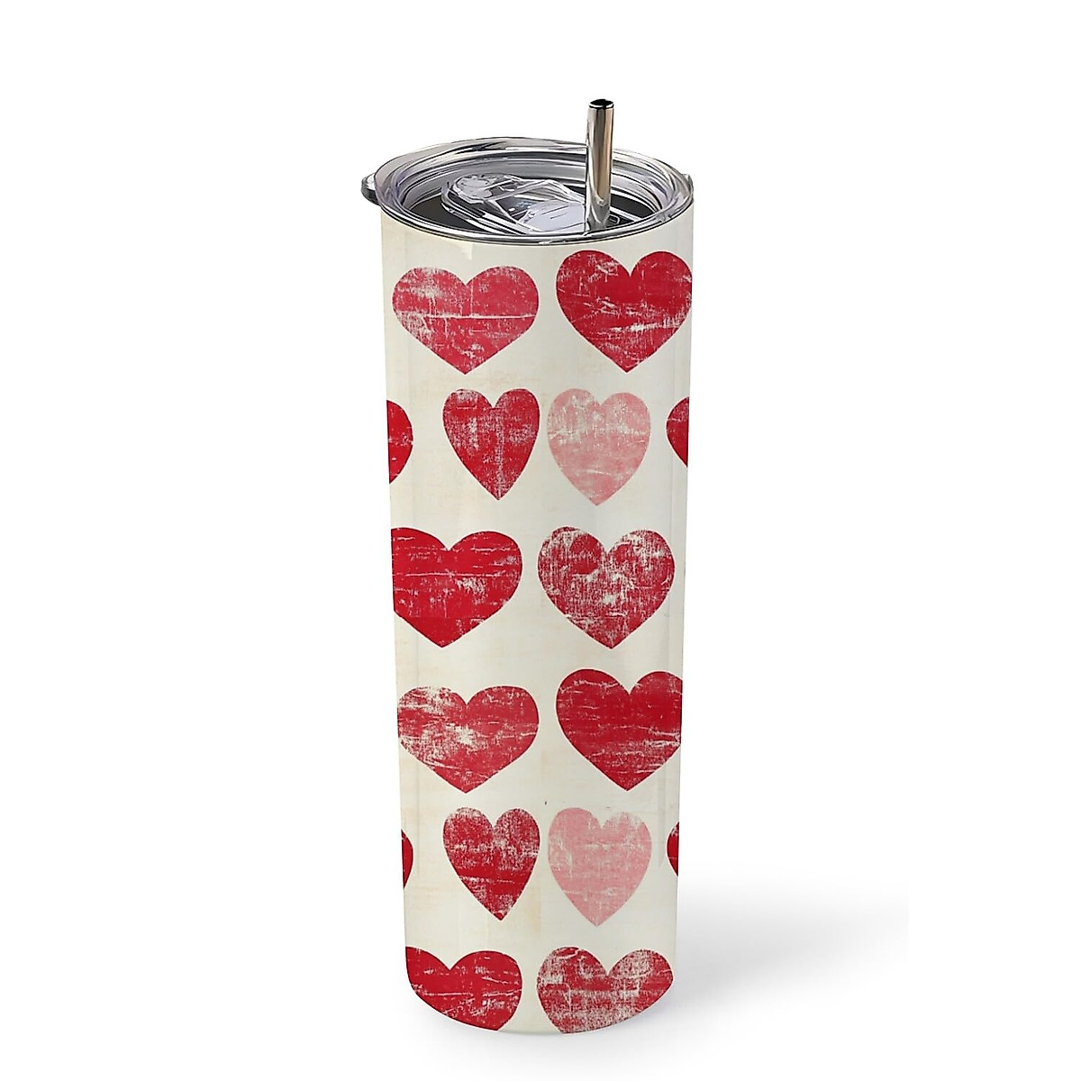 Medpol love kisses valentines insulated tumblers coffee cup Gift，love kisses valentines Drinking Glasses-Tea Cup-Coffee Mug tumbler with lid and straw 20 oz insulated tumbler cups