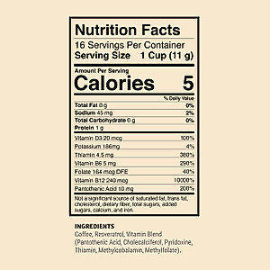 VitaCup Lightning Coffee Pods, Enhance Memory & Focus w/ 2X Caffeine,16CT | Energy Dark Roast Coffee Pods, Boost Focus & Metabolism, Antioxidants, B Vitamins, Bold & Smooth 16CT