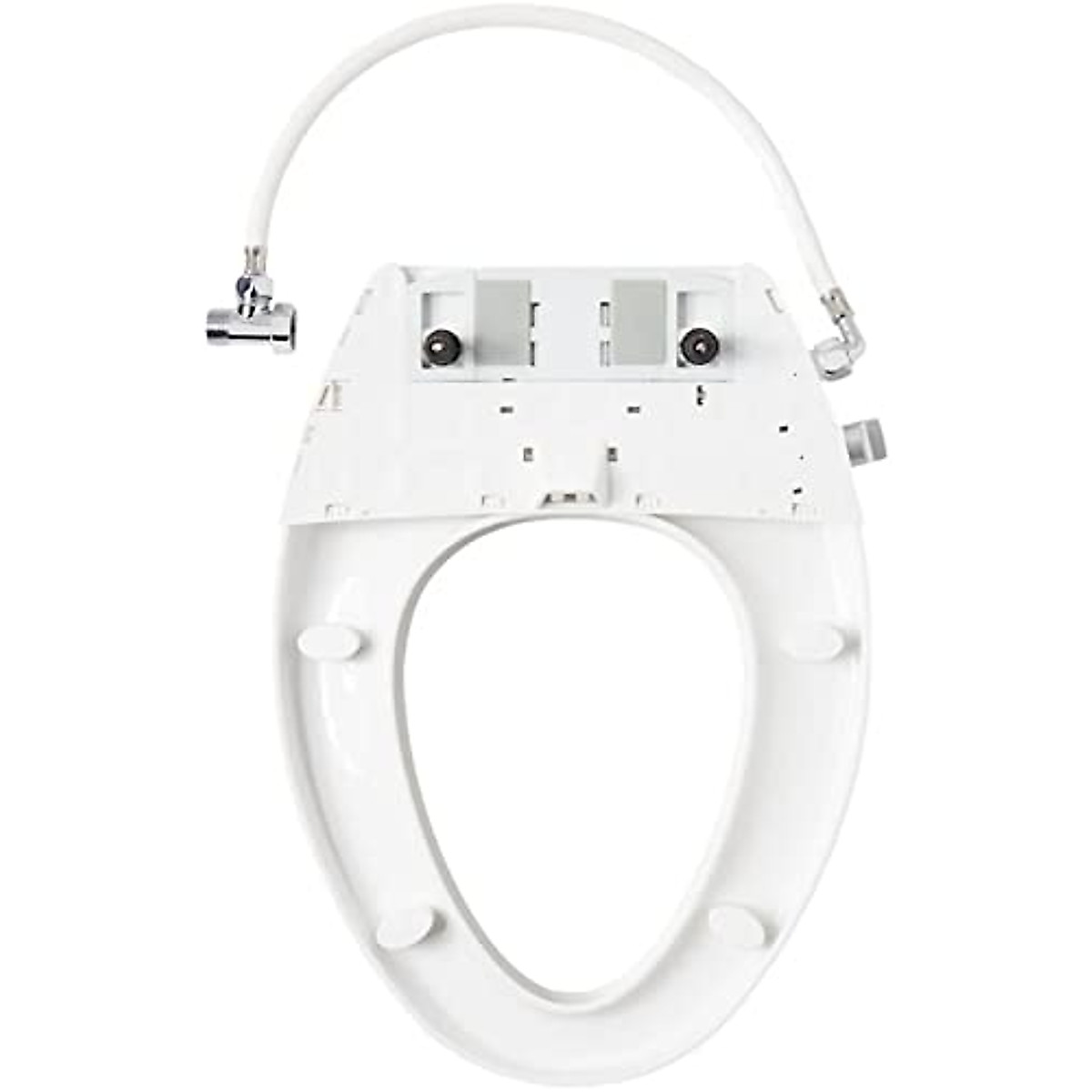 Signature Hardware 948434-12-L Key West 1.28 GPF Two Piece Elongated Skirted Chair Height Toilet - Seat Included