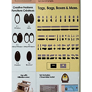 Provo Craft Cricut Shapes Cartridge-Tags, Bags, Boxes & More