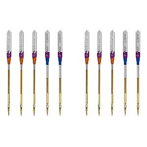 Singer Titanium Universal Quilting Machine Needles, 2-Pack